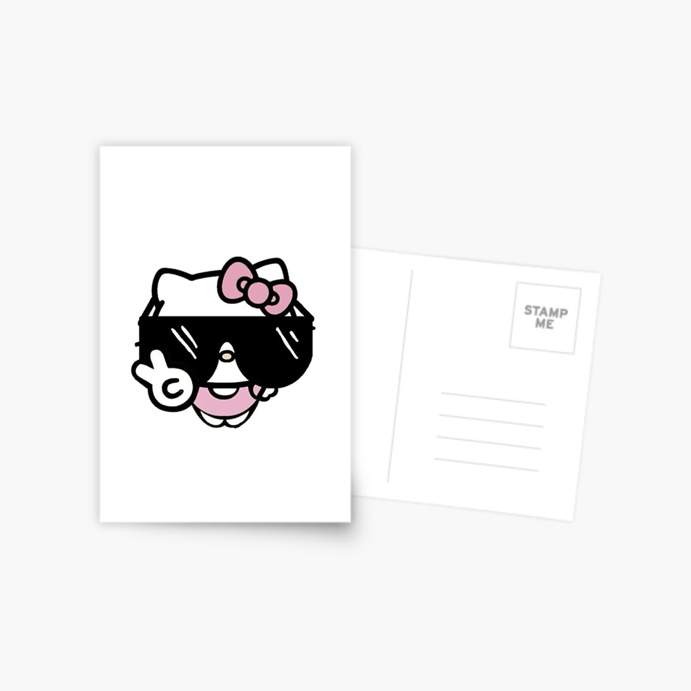 "Swag hello kitty" Sticker for Sale by annabaoo | Redbubble