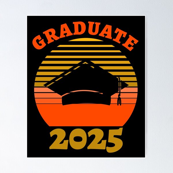 "Class Of 2025. Simple Typography Script 2025 Design for Class Of ...