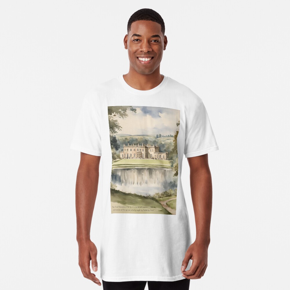 "Pride and Prejudice Pemberley Watercolour Landscape" Sticker for Sale ...