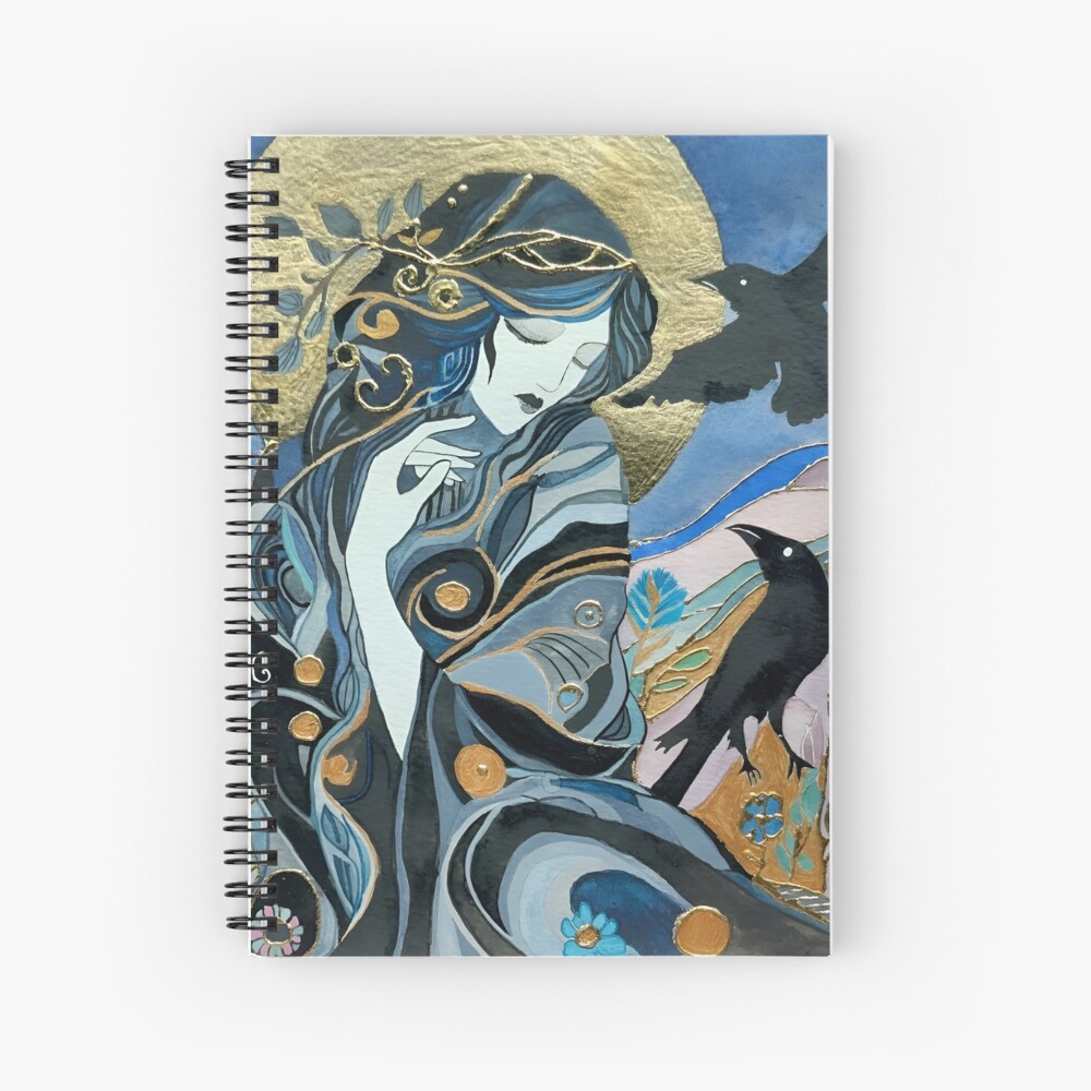 "The Morrigan" Sticker by Justine G. Cappelli | Redbubble