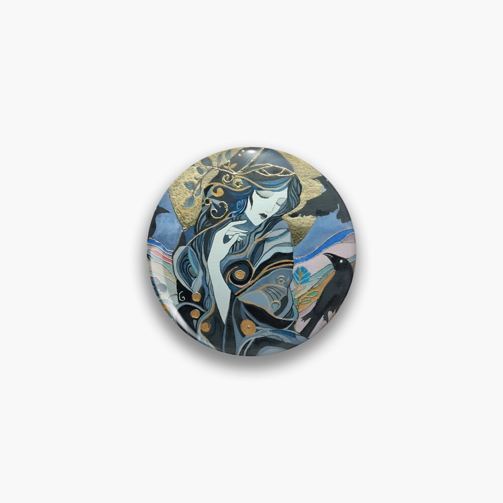 "The Morrigan" Sticker by Justine G. Cappelli | Redbubble