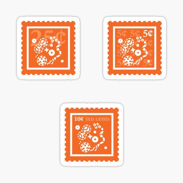 "Biology | Orange & White Stamps | College Chemistry Science Major ...