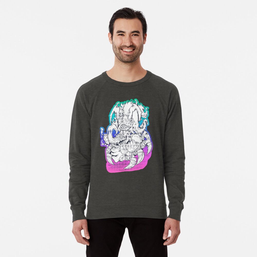 "Unholy Grim: Famished | Black & White" Sticker for Sale by TTB-Birdy ...