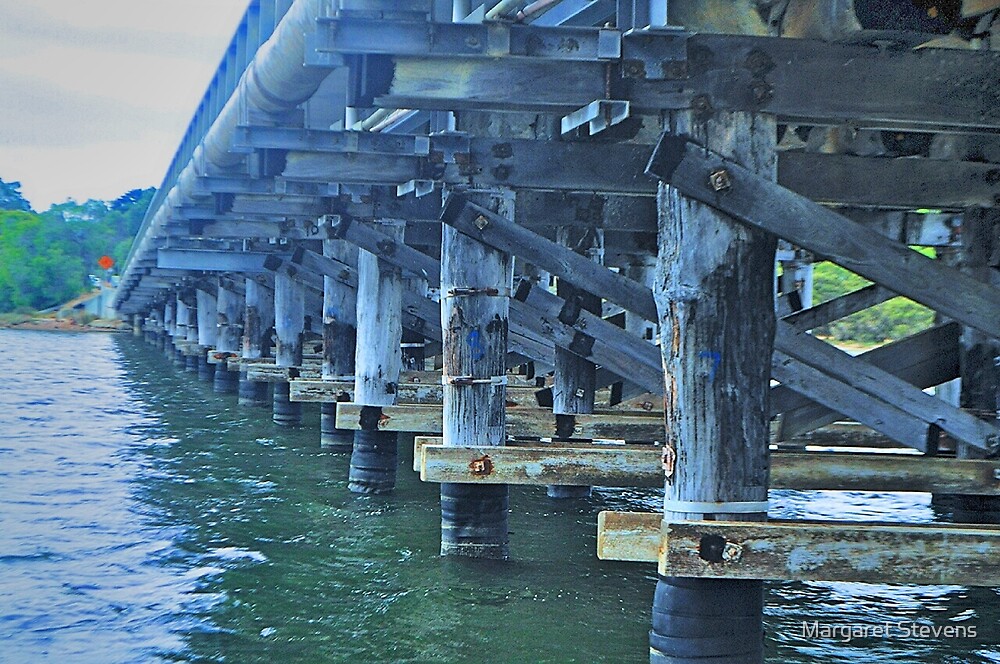 "Lower Kalgan River Bridge" by Margaret Stevens | Redbubble