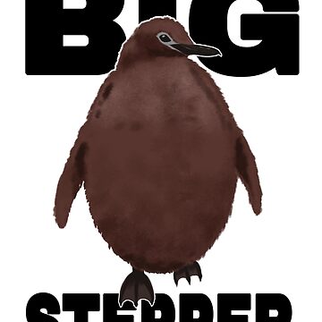 "Pesto Penguin Big Stepper " Sticker for Sale by VoltSketches | Redbubble