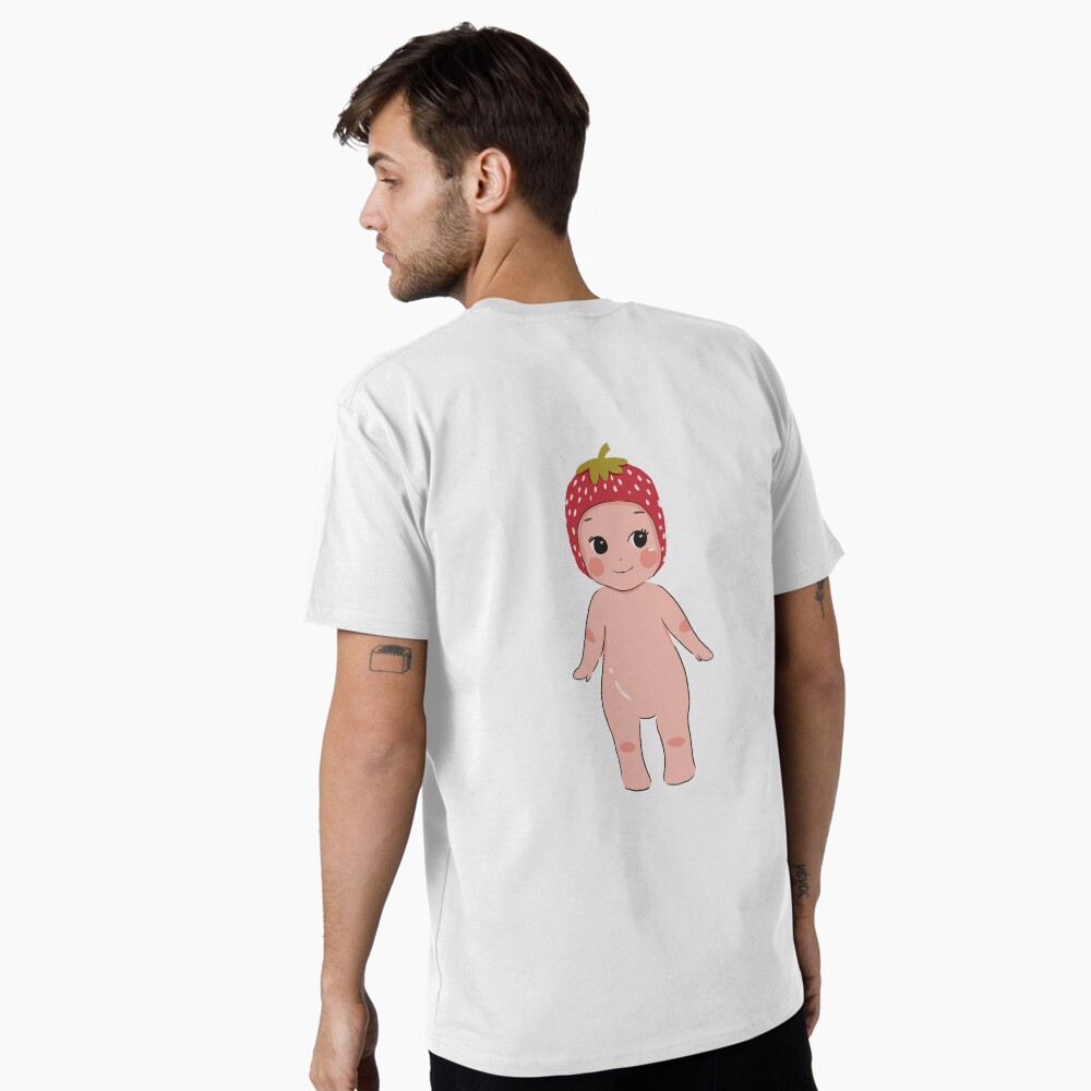 " Strawberry Cherub | Strawberry Trinket" Sticker for Sale by ...