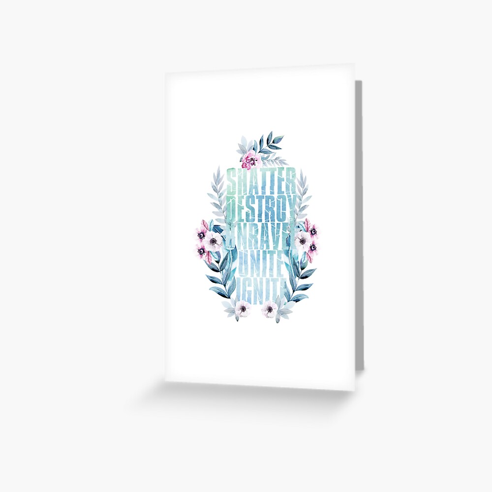 "shatter me v1" Sticker for Sale by FandomsShirtsPH Inc | Redbubble