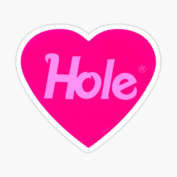 "Hole" Sticker for Sale by butterflydefect | Redbubble