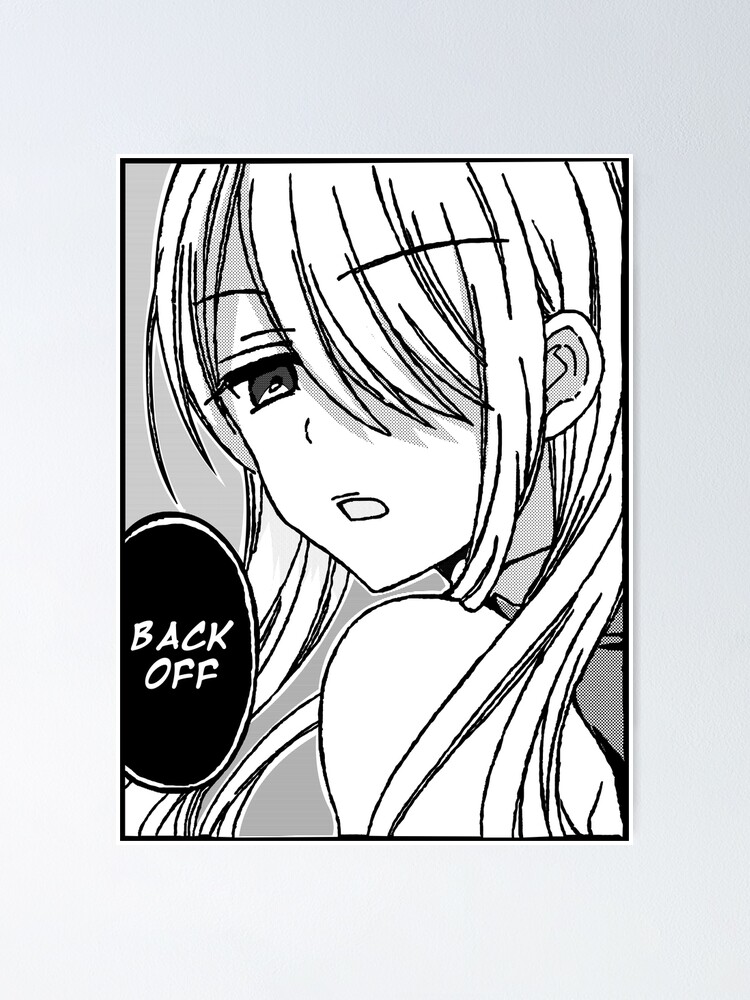 "Satsuki "Back-Off"" Poster for Sale by Majimashoka | Redbubble