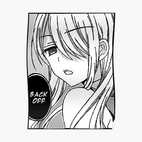 "Satsuki "Back-Off"" Poster for Sale by Majimashoka | Redbubble
