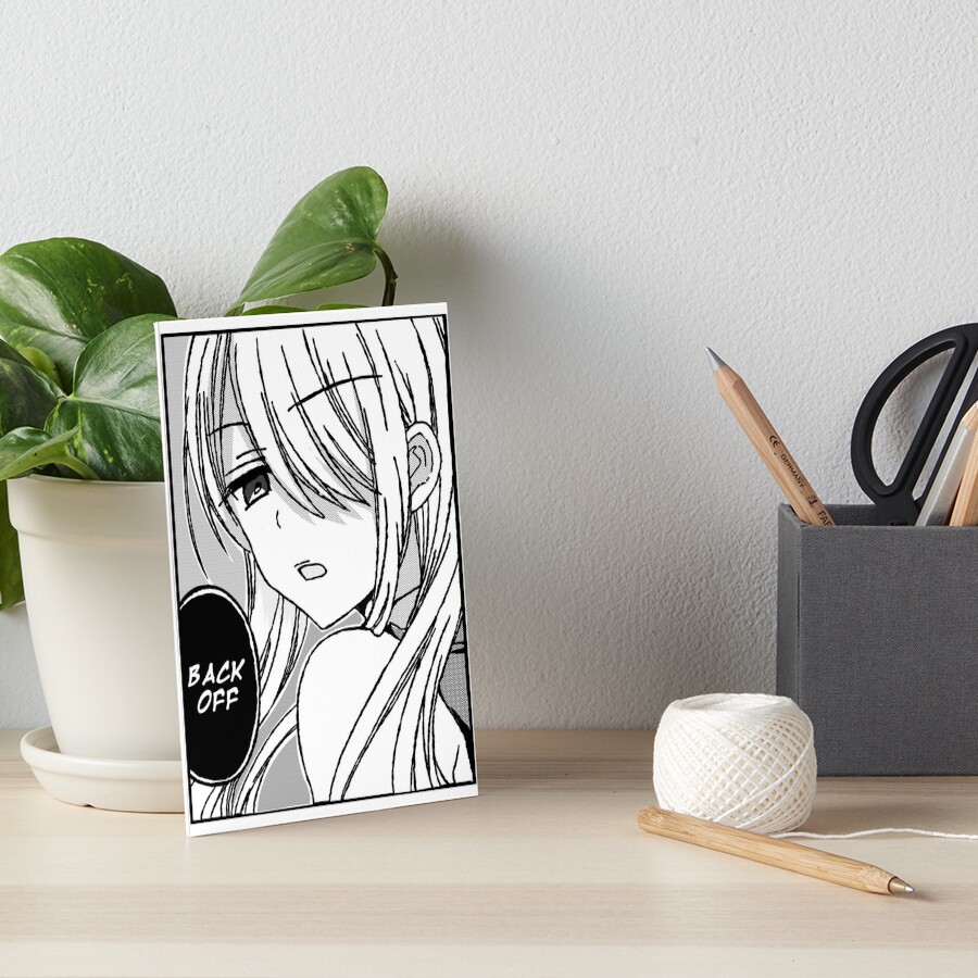 "Satsuki "Back-Off"" Art Board Print for Sale by Majimashoka | Redbubble