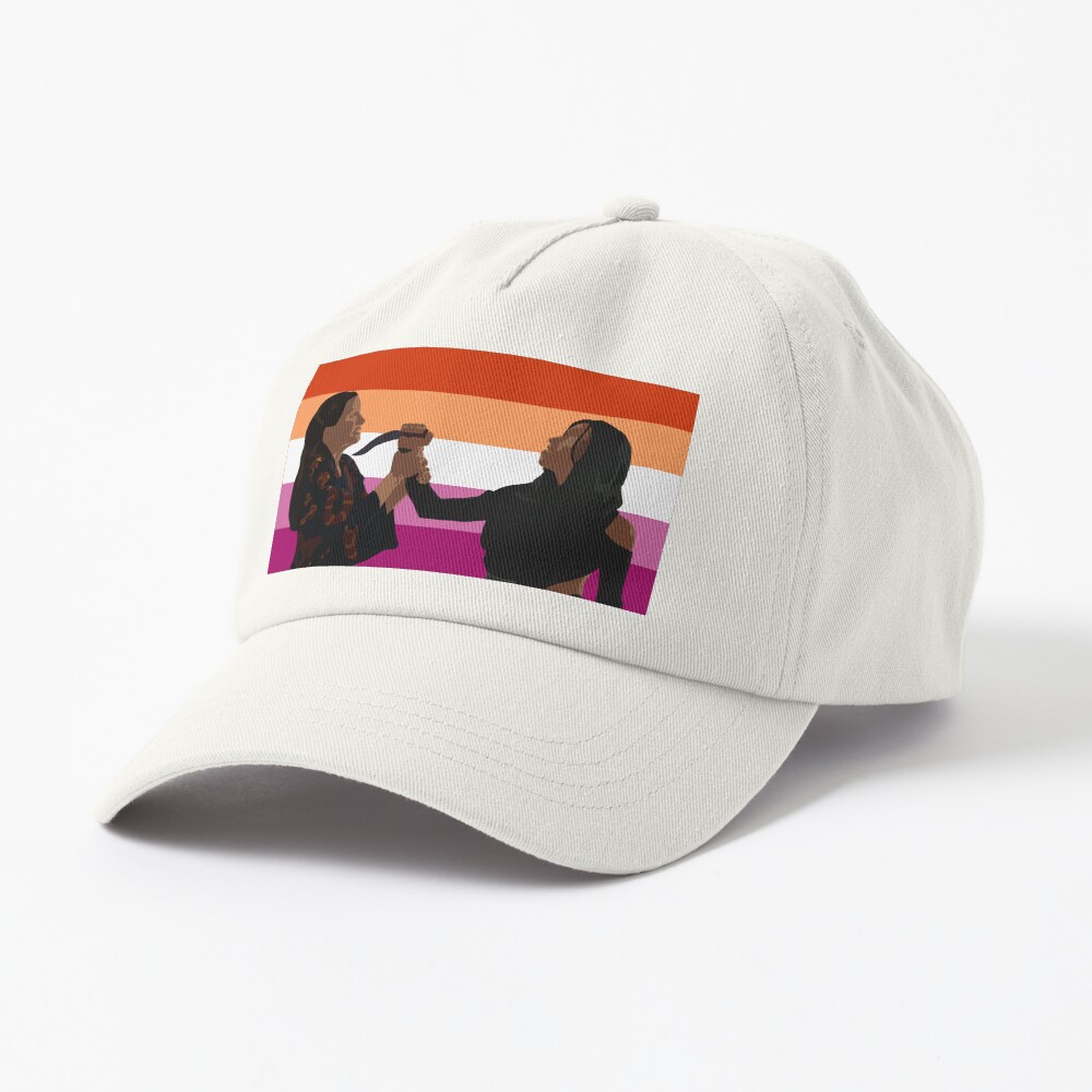 "lesbian flag agathario" Sticker for Sale by leahcho | Redbubble