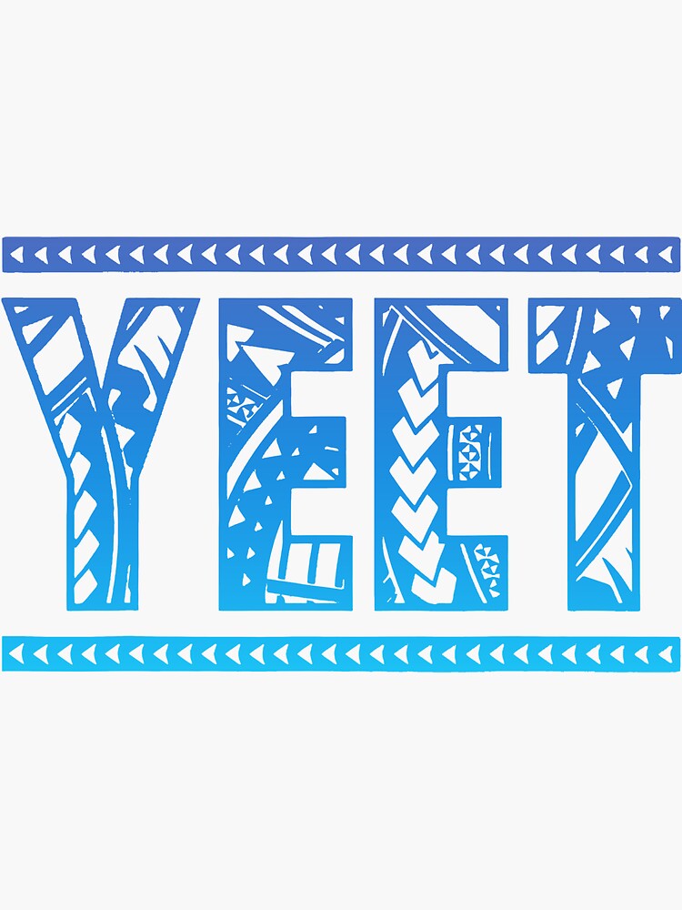 "Yeet Pattern jey" Sticker for Sale by FreshHub9 | Redbubble