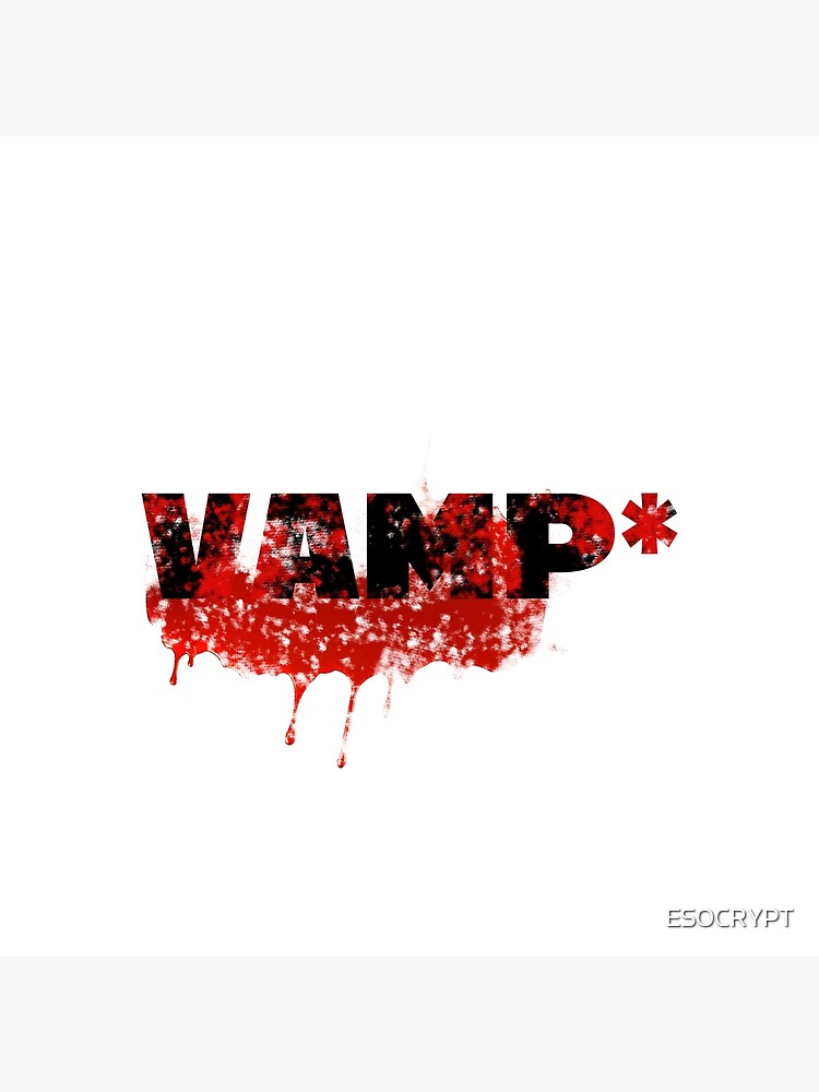 "Vamp* | Playboi Carti | Opium | Halloweeen | Blood Splatter" Poster ...