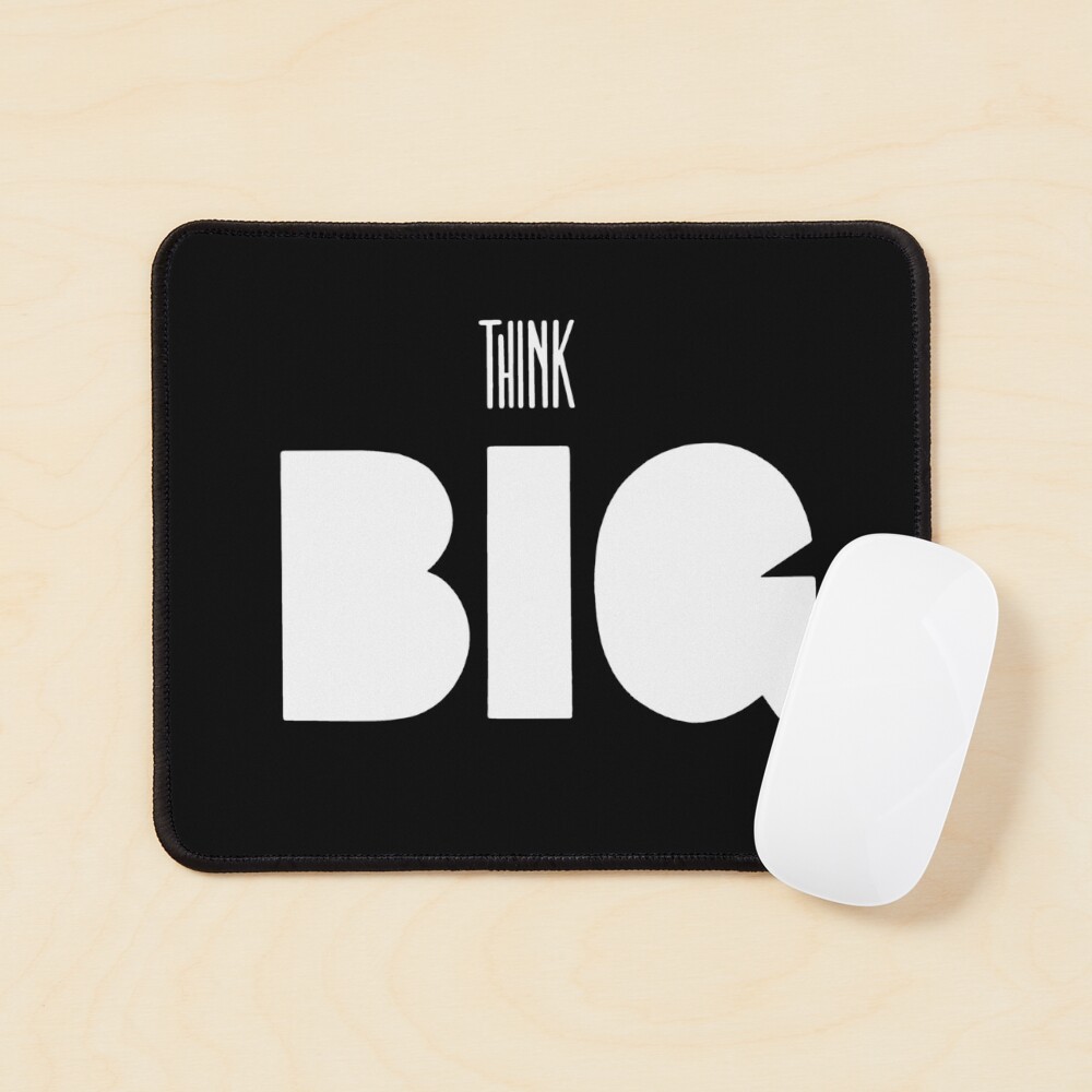 "Think Big" Sticker for Sale by Marta Ambrosetti | Redbubble