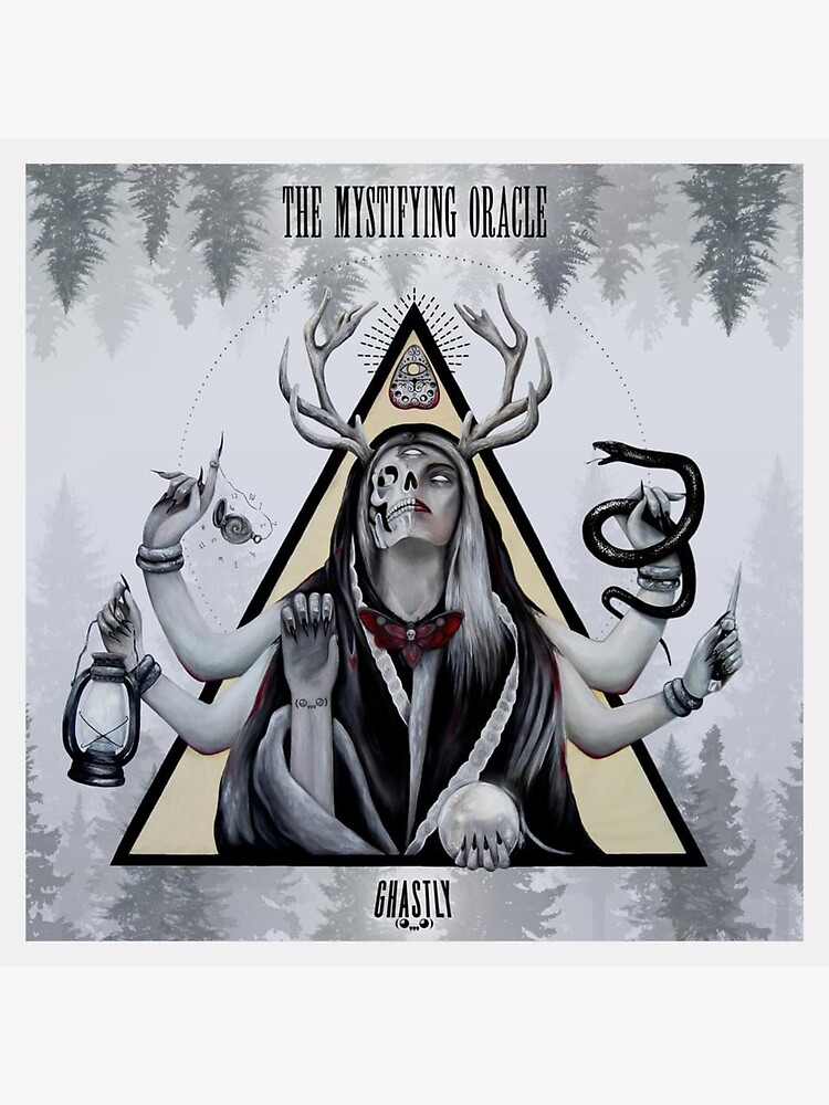"Ghastly The Mystifying Oracle" Sticker for Sale by UUnoriginal | Redbubble