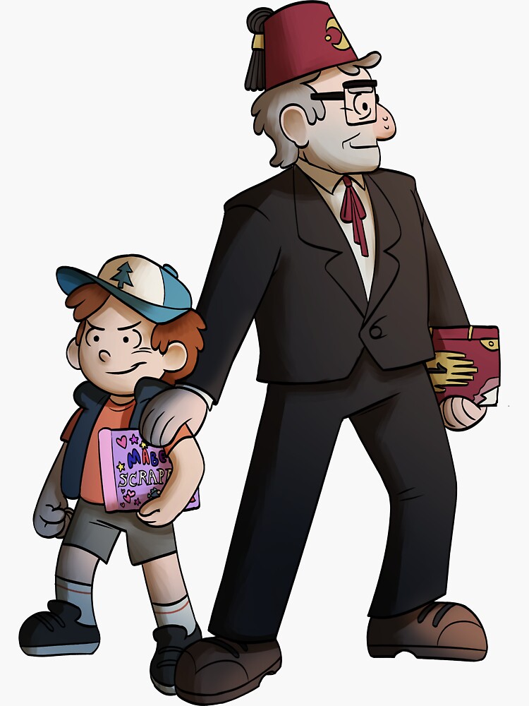 "Protector Pines- Dipper Pines and Stanley Pines" Sticker for Sale by ...