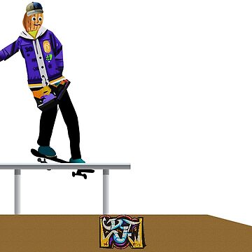 "Grayson Competition Skate Sticker" Sticker for Sale by AdkinsProvince ...