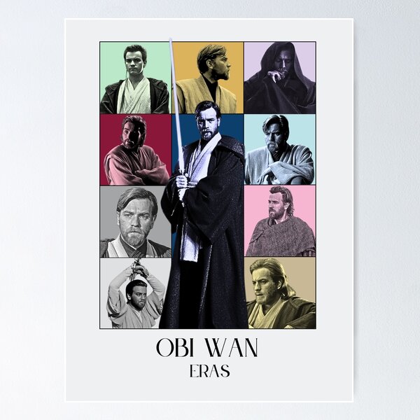 "Obi Wan Eras Poster" Poster for Sale by designedbybouts | Redbubble