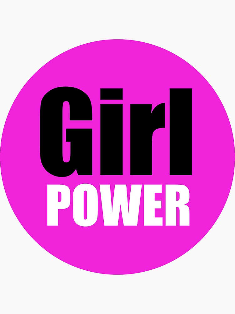 "Girl Power STICKER" Sticker by KeepOnCoding | Redbubble