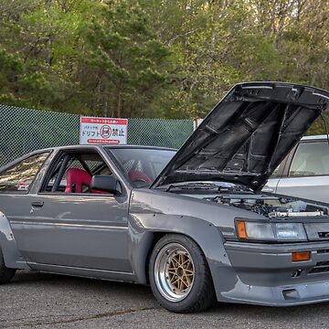 "Classic Toyota AE86 N2 Race Car – Japanese Street Racing Icon at Ebisu ...