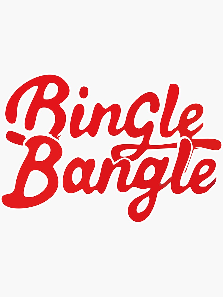 "AOA Bingle Bangle Logo" Sticker by kpopbuzzer | Redbubble