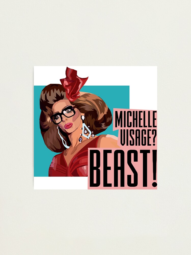 Lámina fotográfica «Michelle Visage? Diseño inspirado de BEAST Alyssa ...