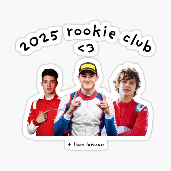 Pegatina for Sale con la obra «Novatos del 2025» de georgie-01 | Redbubble