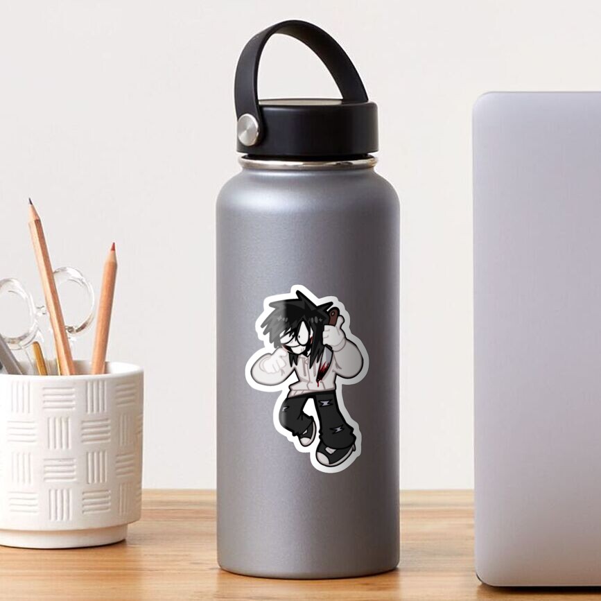 "Creepypasta Jeff The Killer" Sticker by MarcoZ-Art | Redbubble