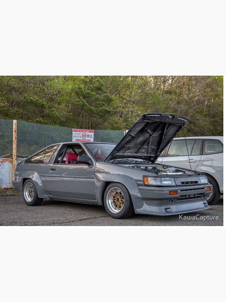 "Classic Toyota AE86 N2 Race Car – Japanese Street Racing Icon at Ebisu ...
