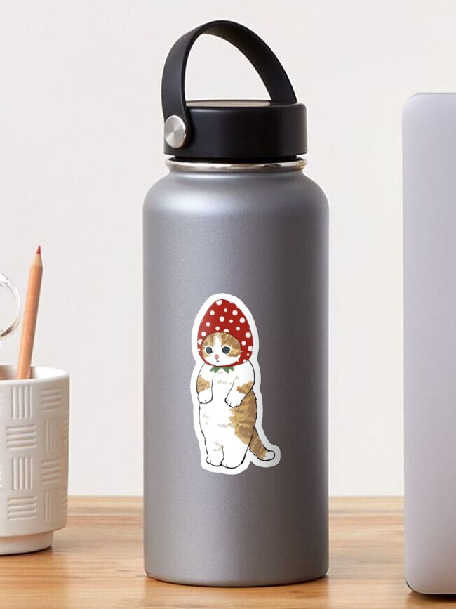 "Mofusand - Strawberry" Sticker for Sale by penny555 | Redbubble