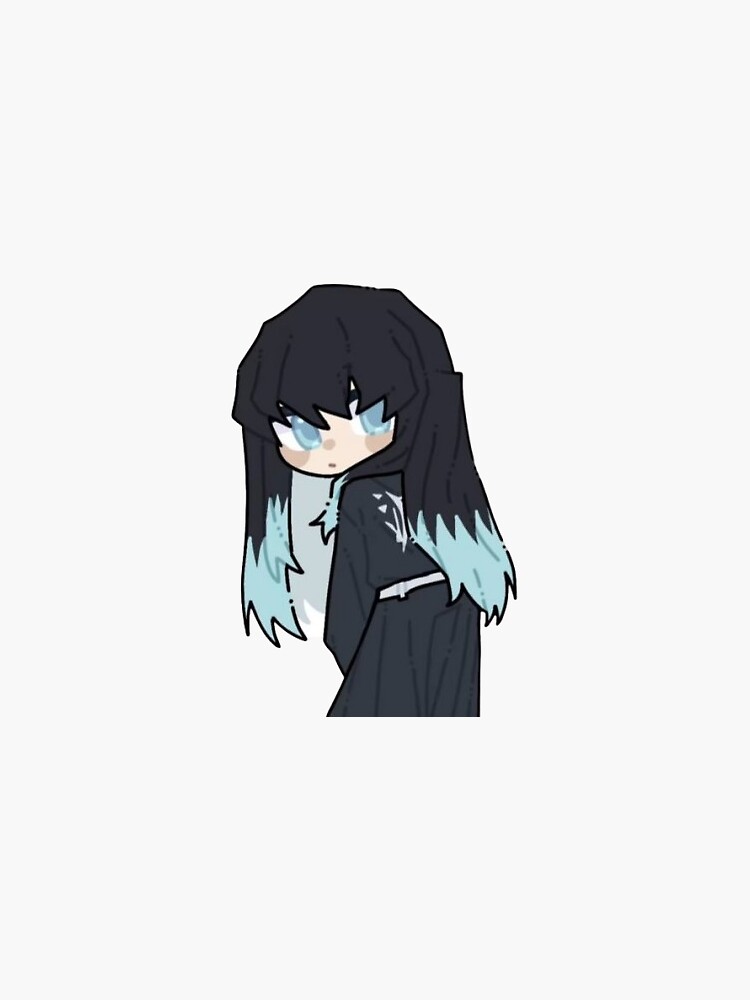 "shy muichiro" Sticker for Sale by MichelPoulain | Redbubble