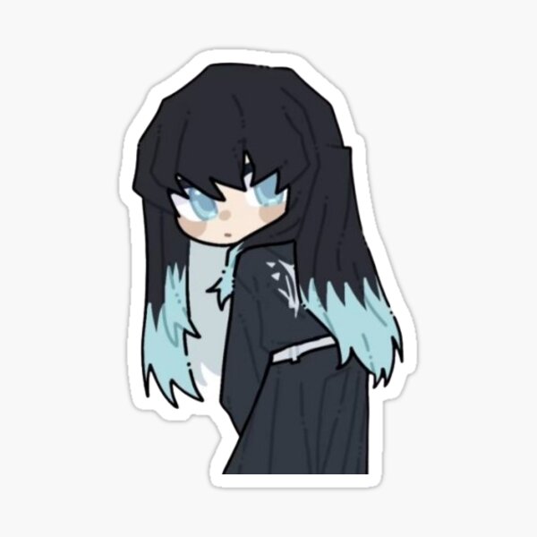 "shy muichiro" Sticker for Sale by MichelPoulain | Redbubble