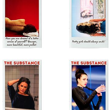 "The Substance Movie HD Sticker Set / T Shirt" Sticker for Sale by ...