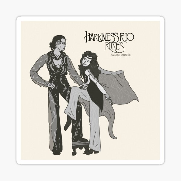 "Agathario" Sticker for Sale by Colorful Character | Redbubble