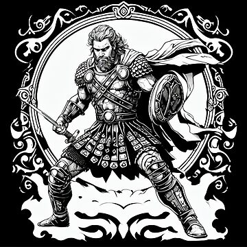 "Glorious Purpose Thor Muscle Pride Graphic Design" Sticker for Sale by ...