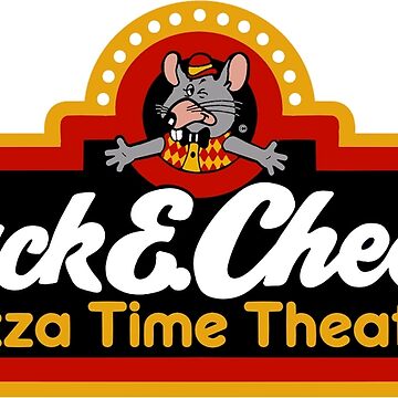 "Pizza Time Theatre Logo" Sticker for Sale by Mister-Macabre | Redbubble
