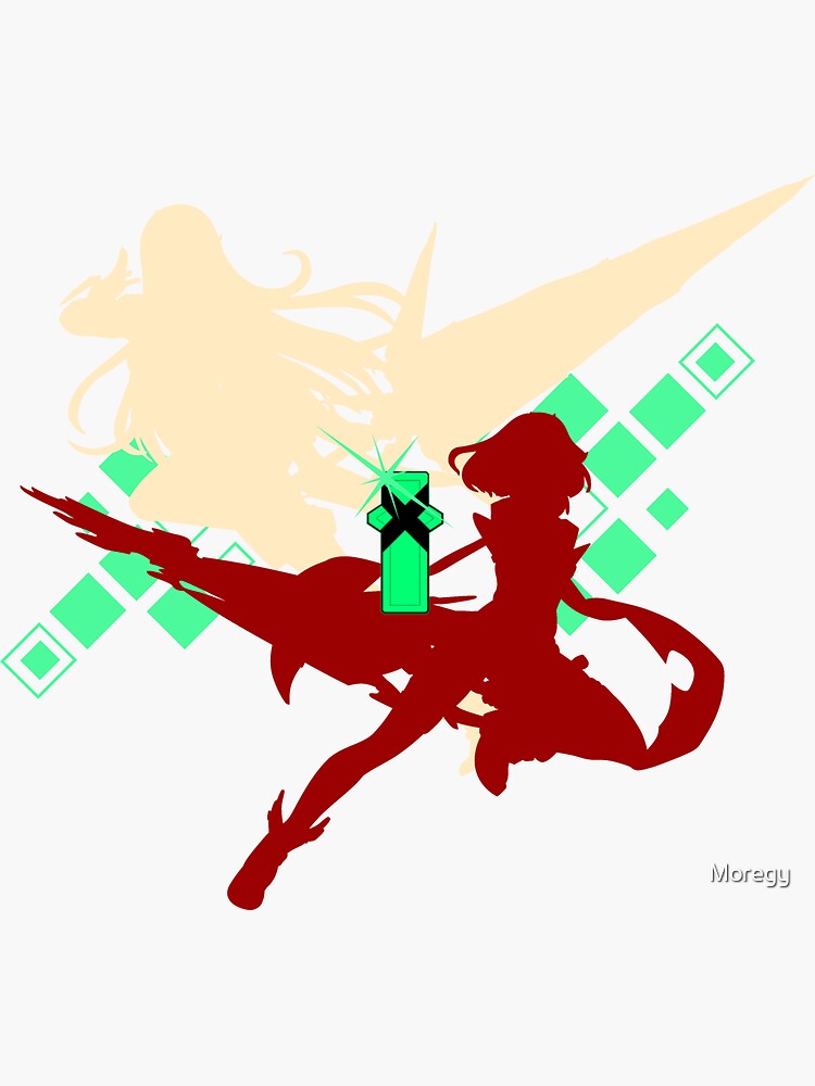 "Xenoblade Chronicles 2 - Pyra & Mythra" Sticker for Sale by Moregy ...