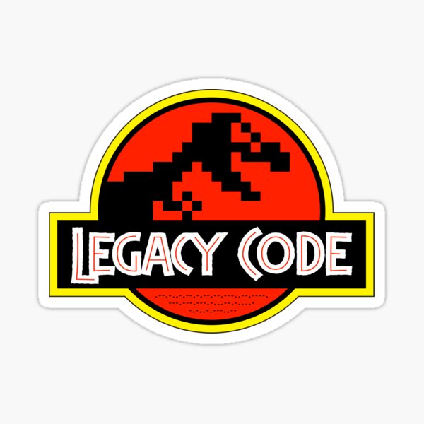 "Legacy Code" Sticker for Sale by ckirknielsen | Redbubble
