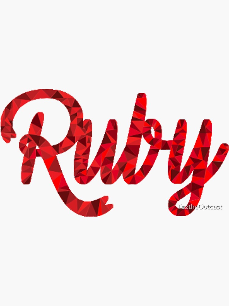 Ruby Merch & Gifts for Sale | Redbubble