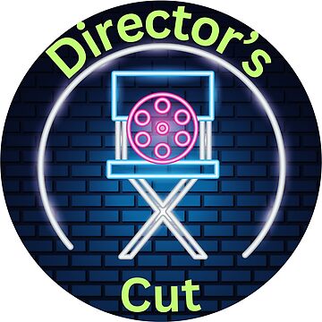 "Director's Cut" Sticker for Sale by TShirtCrafters | Redbubble