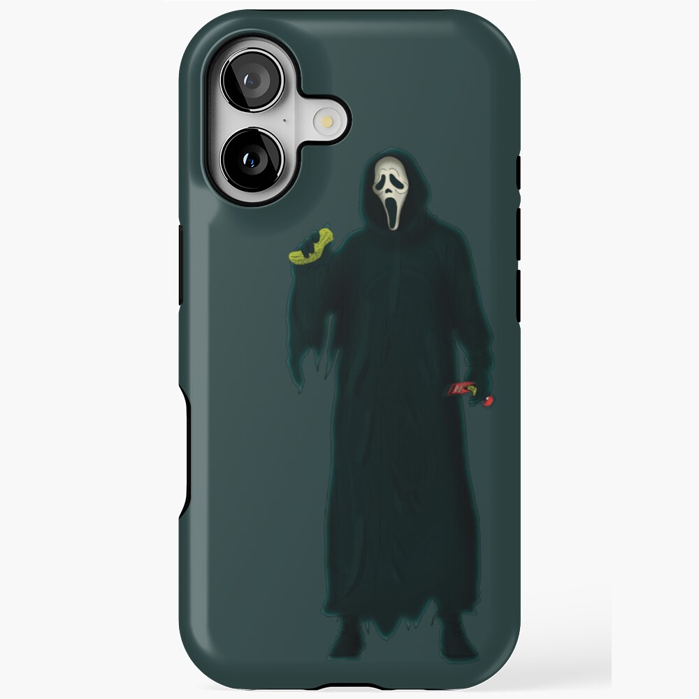 "Gas Station Villains: Ghostface" Sticker for Sale by astrobuck | Redbubble