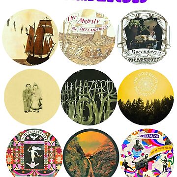 "The Decemberists HD T - Shirt / Sticker" Sticker for Sale by ...