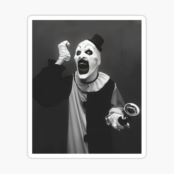 "Terrifier Movie Art the Clown" Sticker for Sale by sophia1z83wn ...