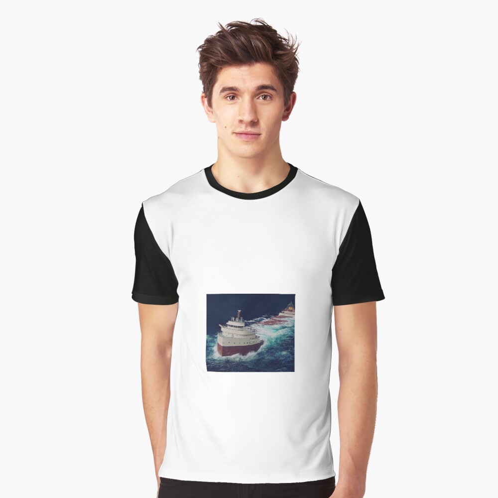" Edmund Fitzgerald" Sticker for Sale by amnabas | Redbubble