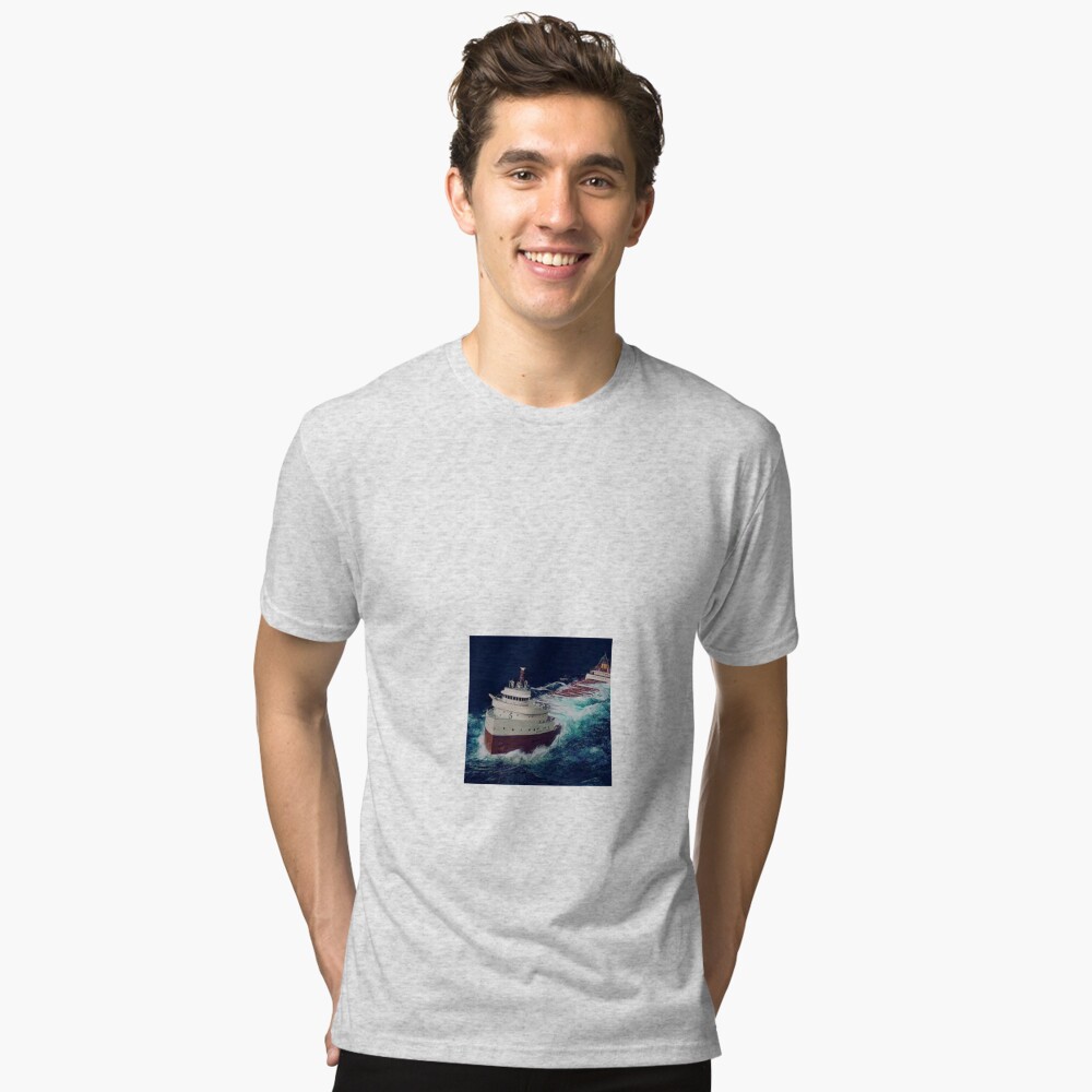 " Edmund Fitzgerald" Sticker for Sale by amnabas | Redbubble
