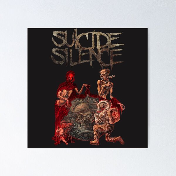 "Suicide Silence - Deathcore Art" Poster for Sale by MetalRockProg ...