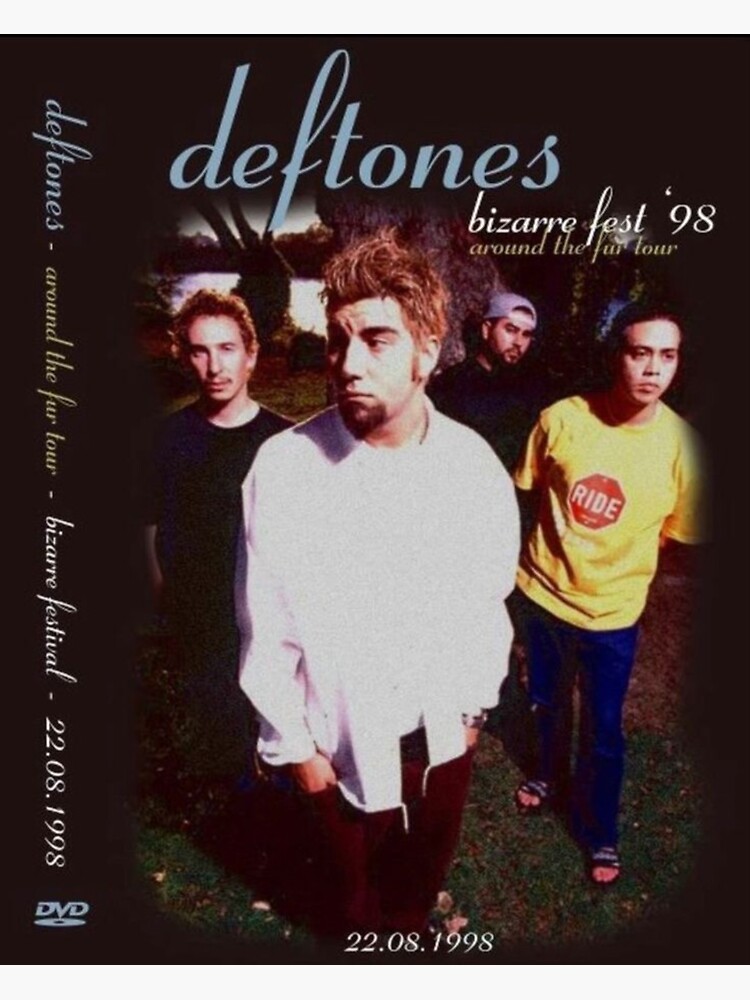 "Deftones tour Nu metal Promo" Sticker for Sale by pierrussy | Redbubble