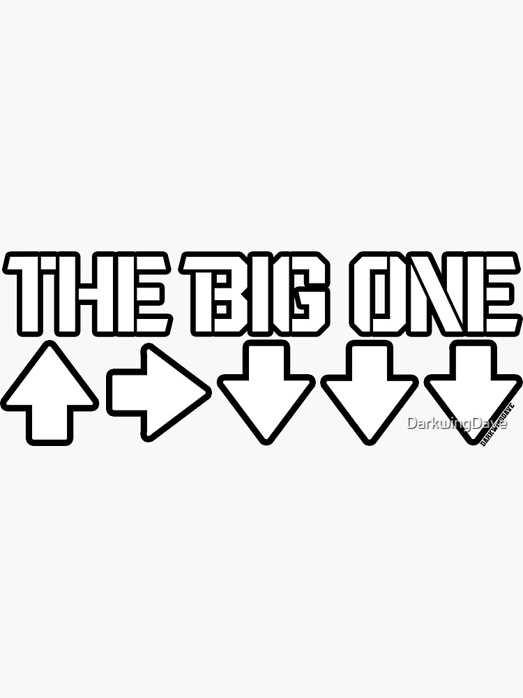 "The Big One 500KG Input " Sticker for Sale by DarkwingDave | Redbubble