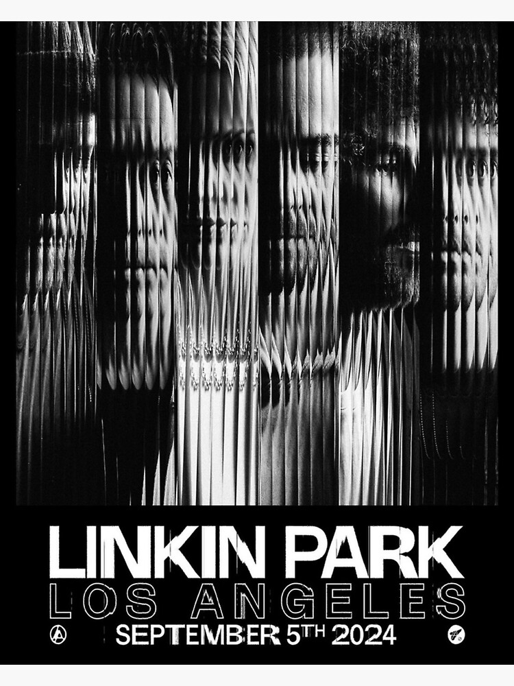 "Linkin Park live in Los Angeles September 5th 2024" Sticker by konsu-smn | Redbubble